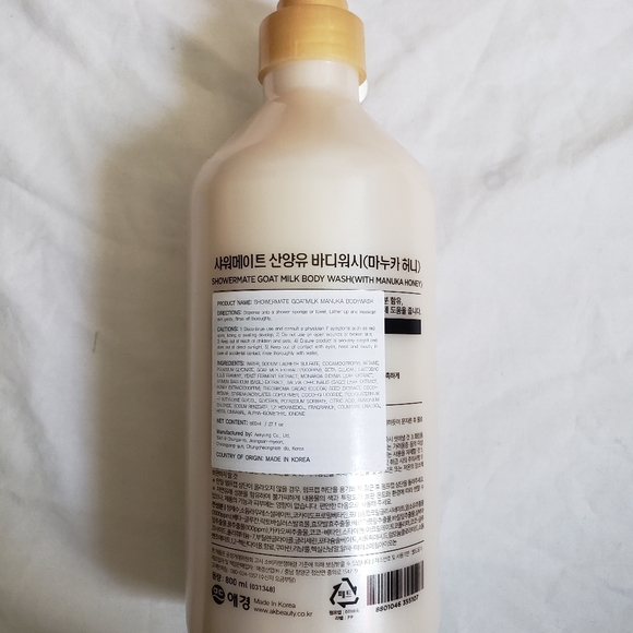 Shower Mate | Bath & Body | Showermate Goat Milk Body Wash Manuka Honey ...